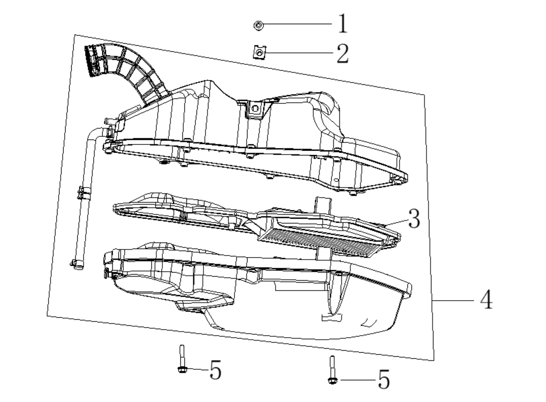 Systém sání vzduchu na SR16 125 | Gorex