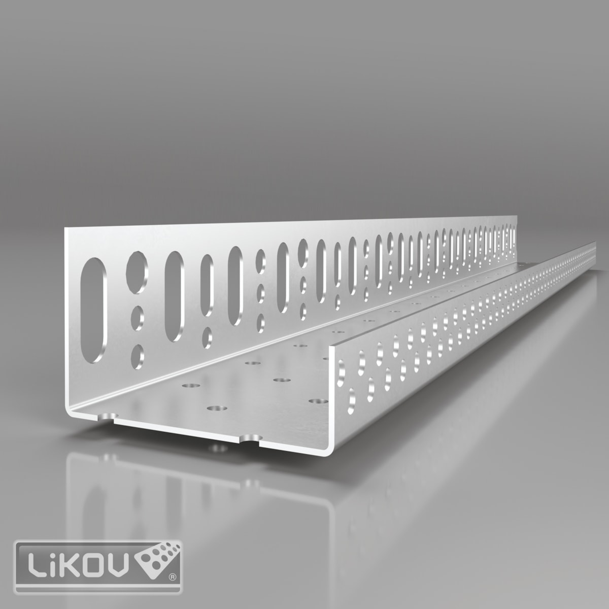 LU perfor - perforated side closing profile | LIKOV