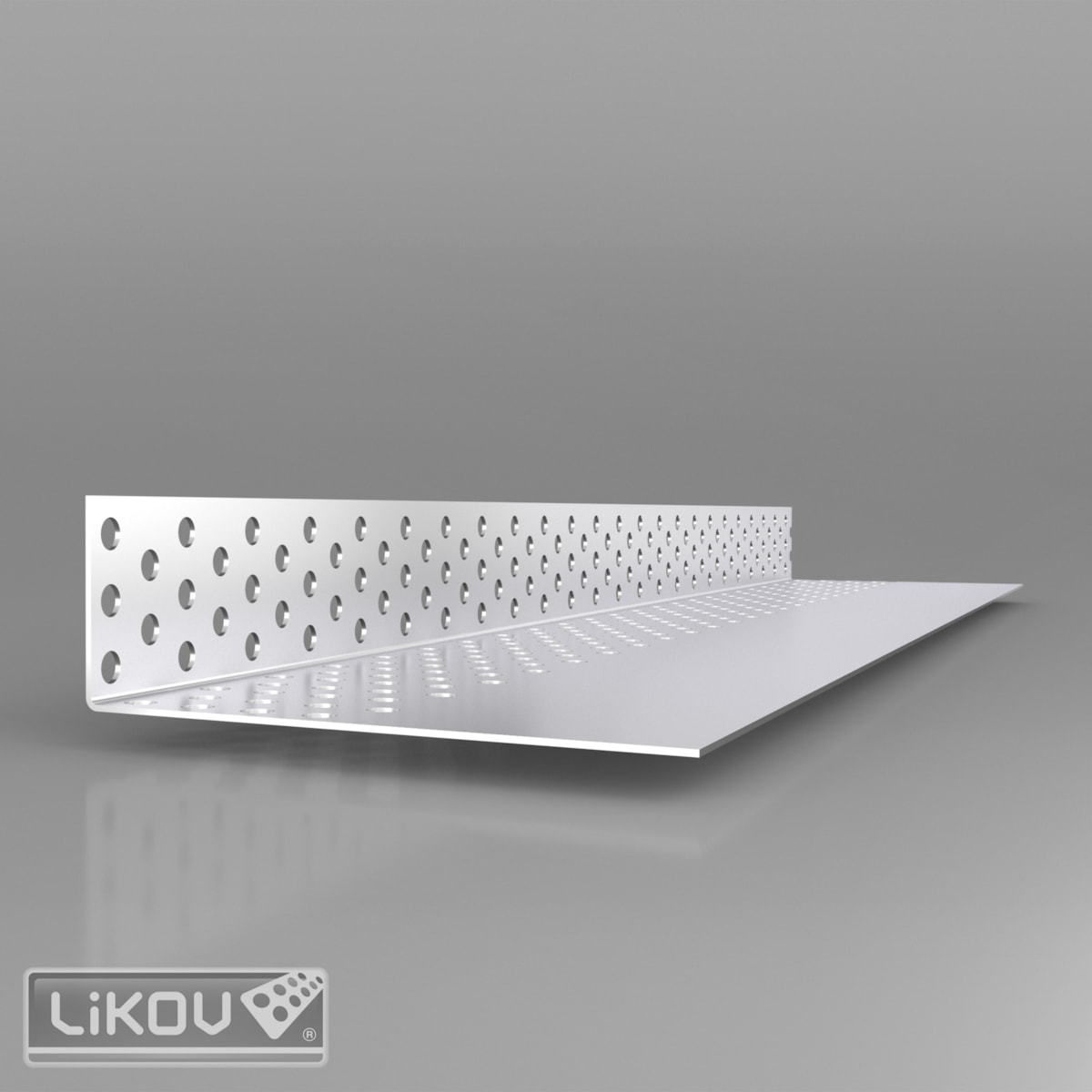 LU-C perforated closing profile | LIKOV