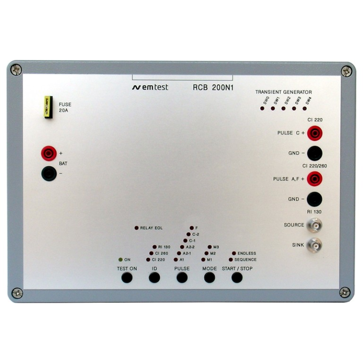RCB 200N1 Transient Immunity Test Generator | TESTOVACÍ TECHNIKA